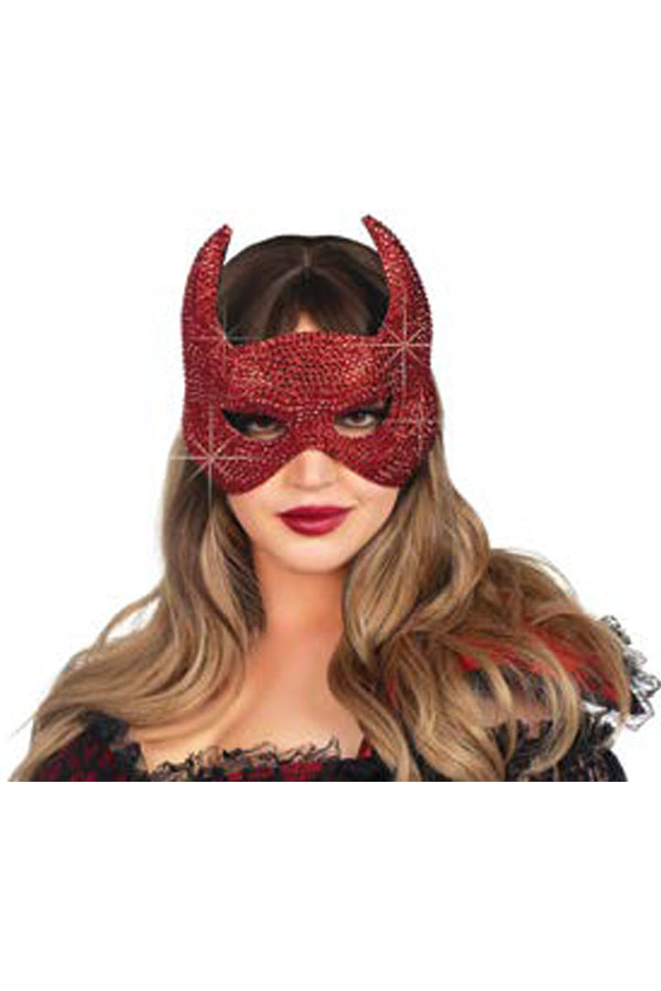 Rhinestone Devil Mask – Donna di Capri